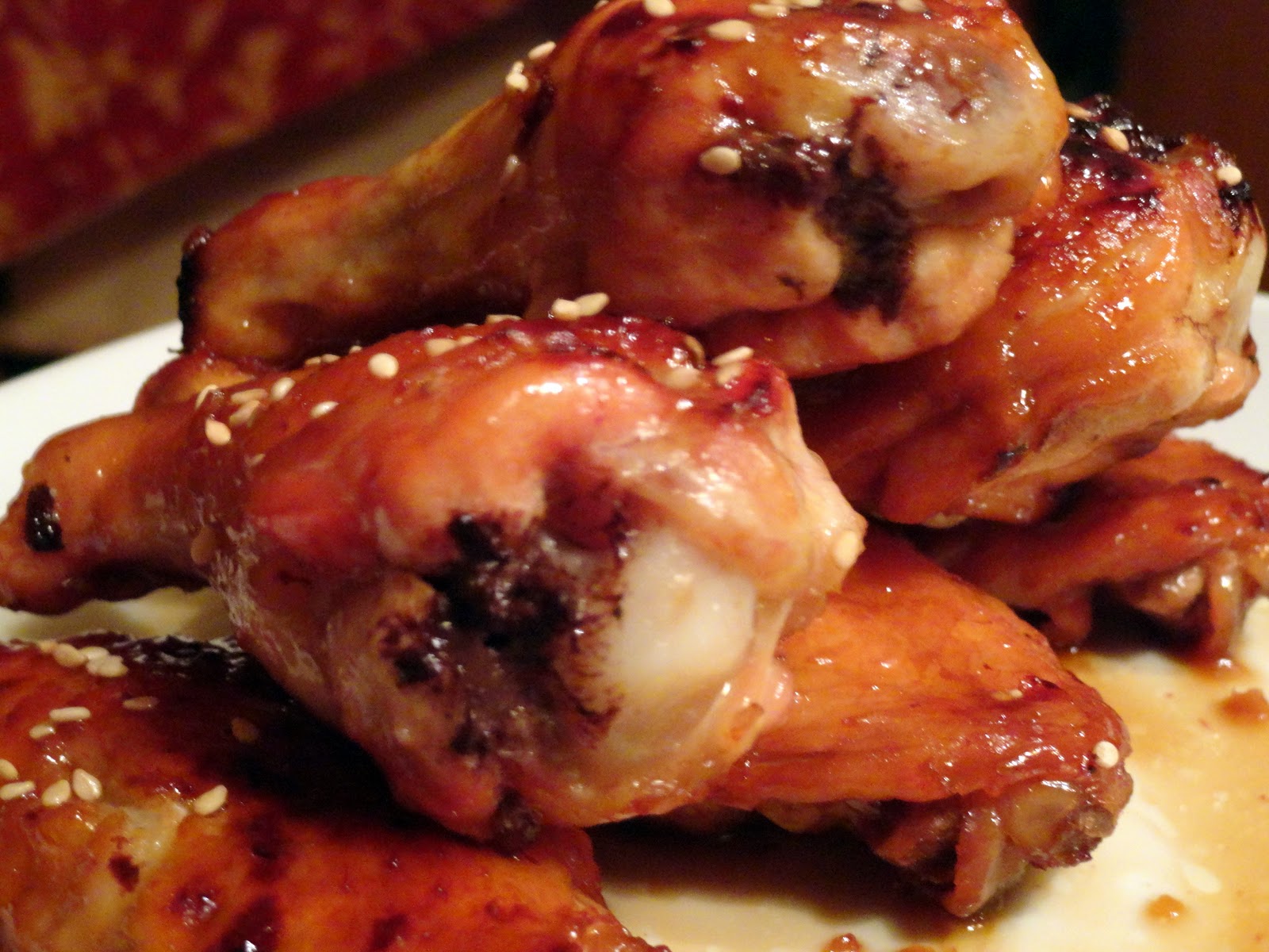 A Couple in the Kitchen: Moonshine Sticky Wings *Award-Winning"