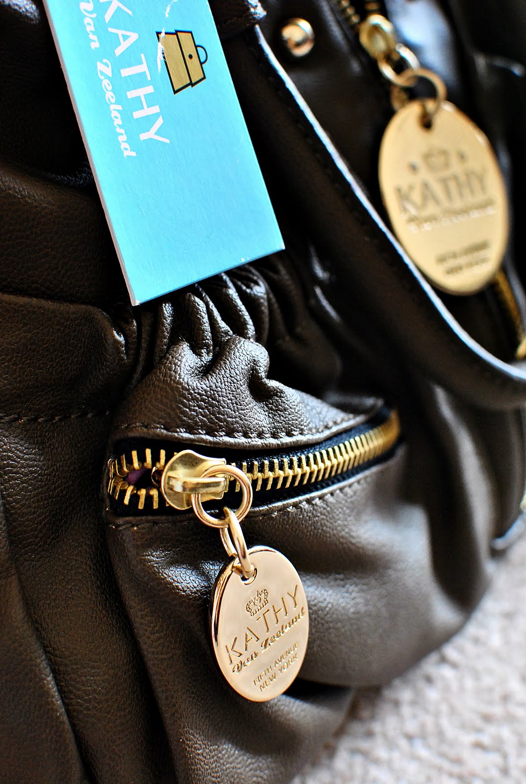 MaMa shop PaPa drop: KATHY VAN ZEELAND SATCHEL HANDBAG