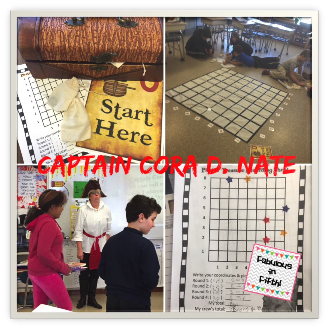 Fabulous in Fifth!: Pirates' Treasure: Coordinate Graphing Lesson (and ...
