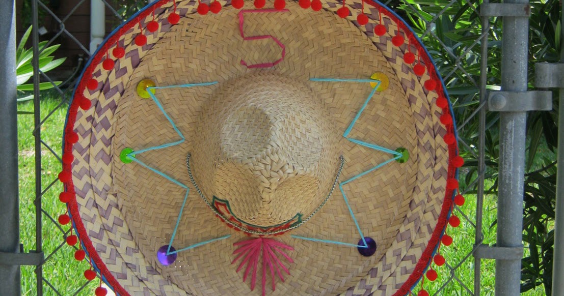Sweater Surgery How To Decorate A Sombrero For Cinco De Mayo