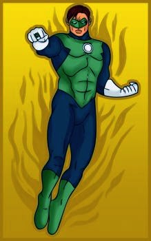 Como Desenhar o Lanterna Verde (Passo a Passo) - Como Desenhar 10