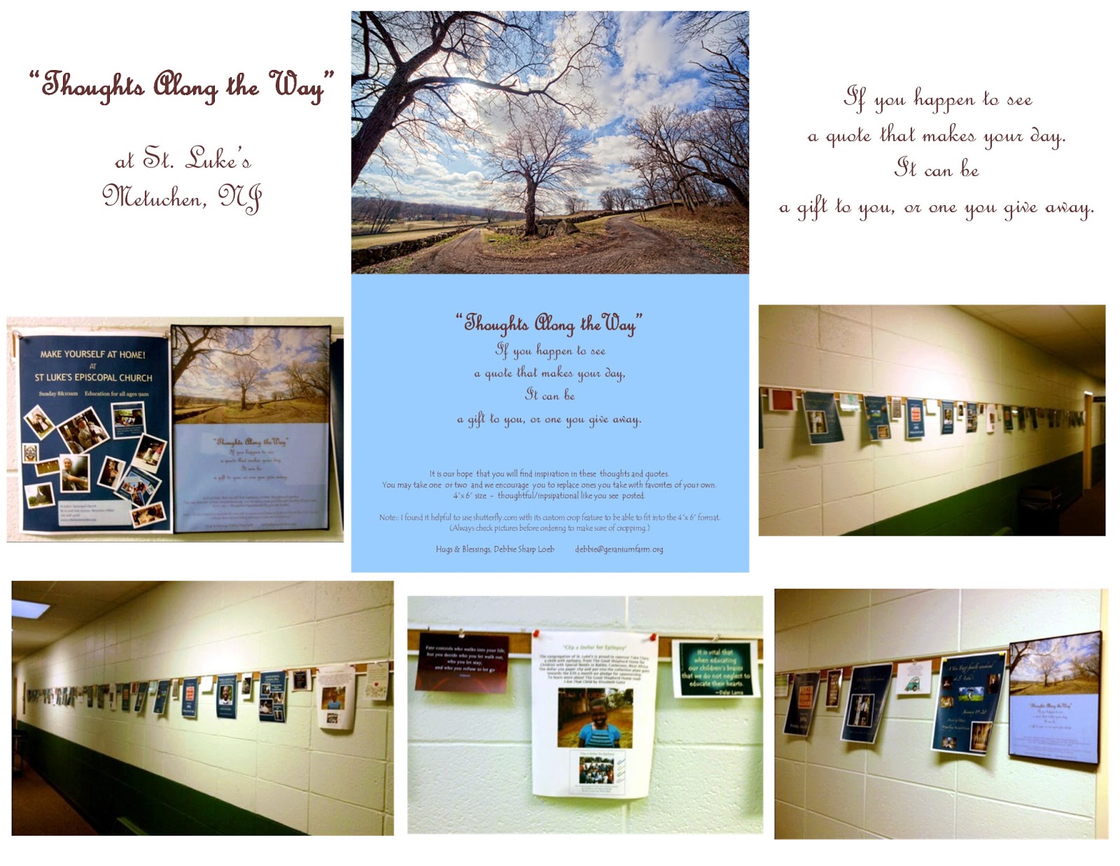 Hodgepodge from The Geranium Farm: "Thoughts Along the Way"