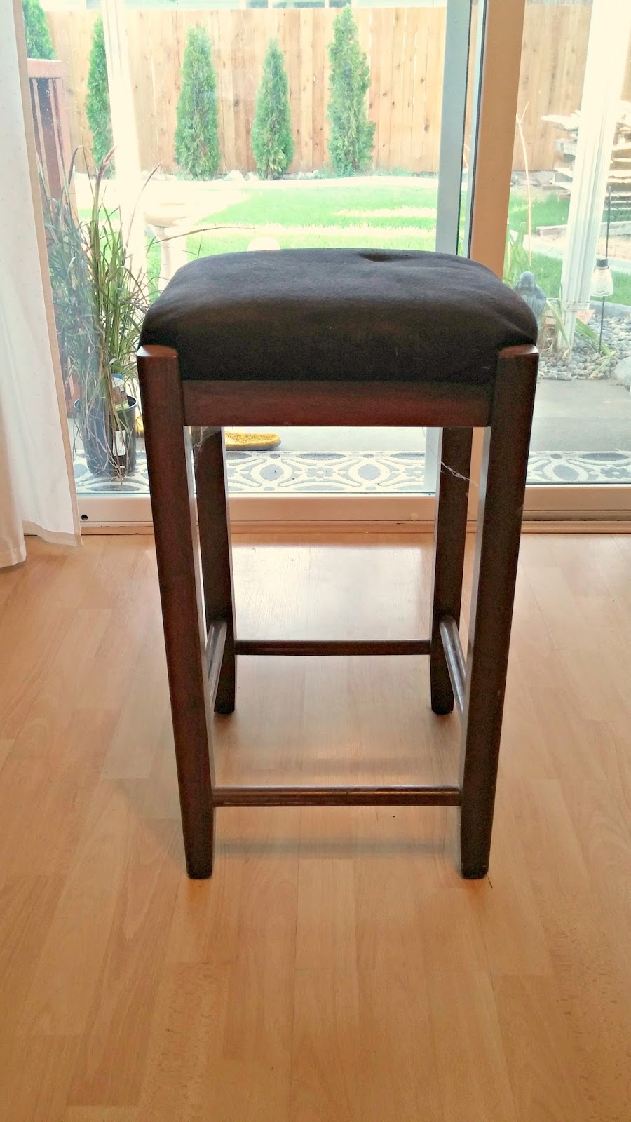 Curb Side Bar Stools Makeover - Little Vintage Cottage