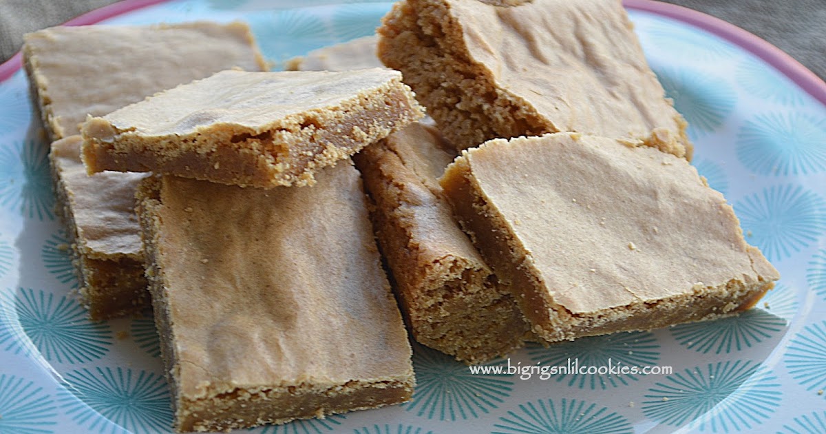 Big Rigs 'n Lil' Cookies: Browned Butter Blondies