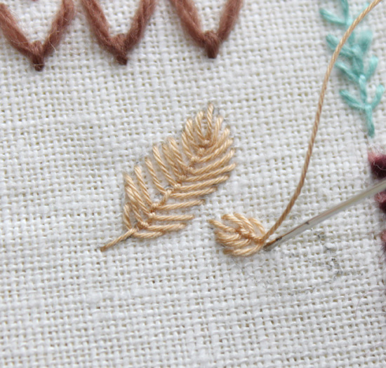 The Floss Box: Summer Stitch School Week 5: Fly Stitch