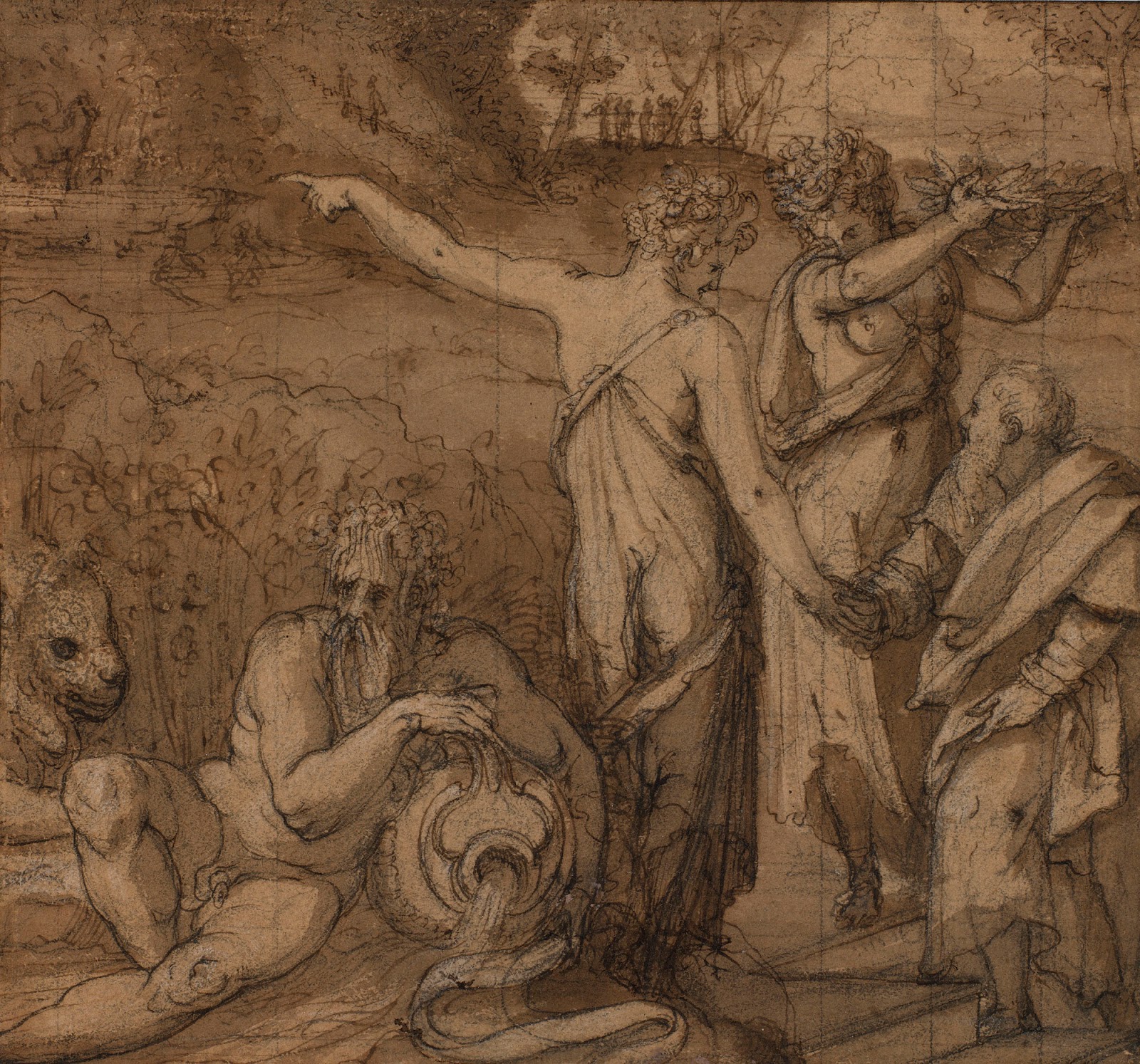 Spencer Alley: Baroque Drawings with Ancient Poems