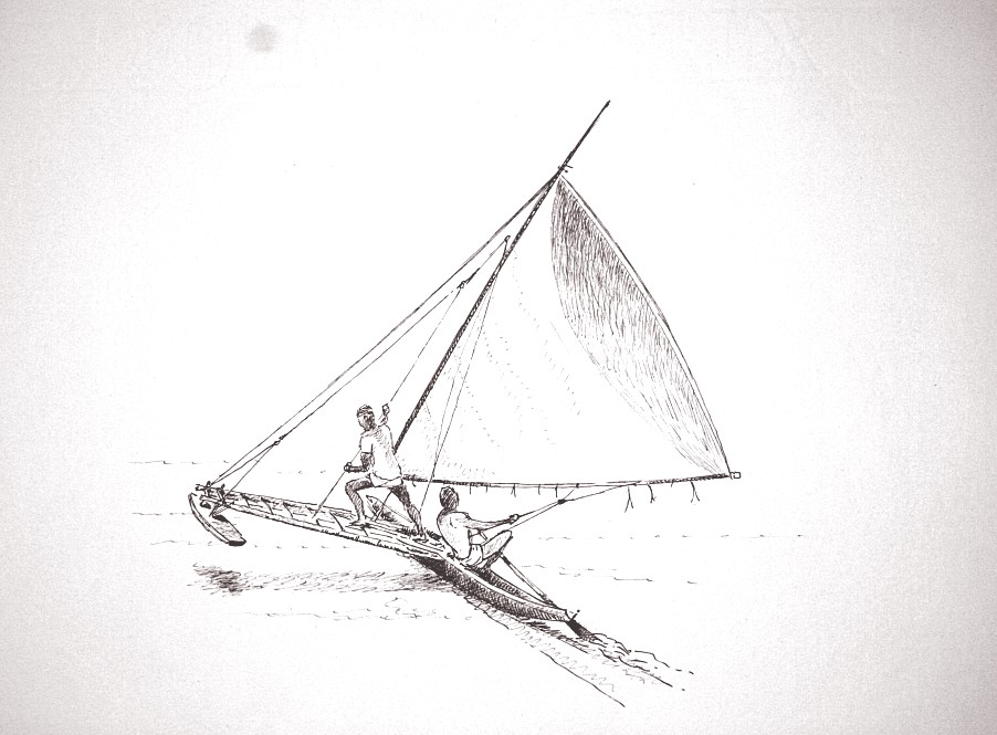 Proa Sailing: Pacific Seacraft Drawings