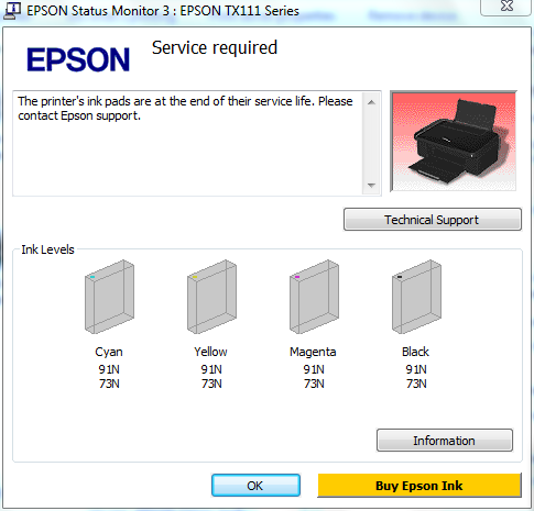 Adjprog Epson Tx111 Free Download Driver And Resetter