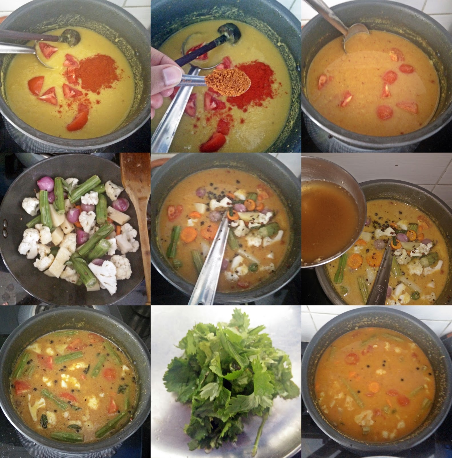 Cook, Relish, and Review!: Sambar [Vegetable and Dhal Curry]