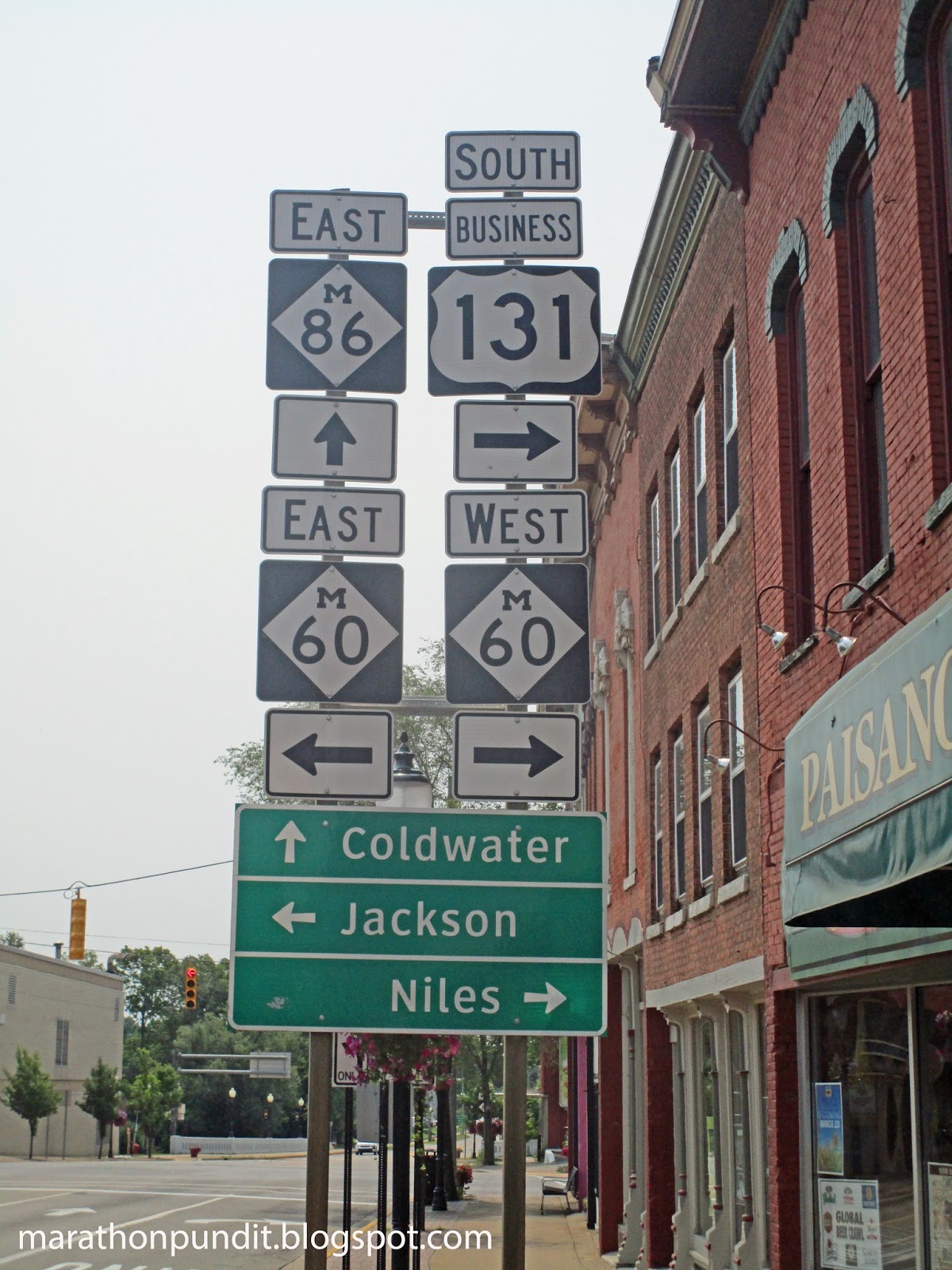 Marathon Pundit: (Photos) Downtown Three Rivers, Michigan