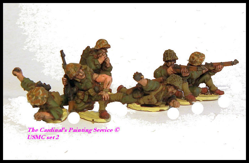BATTLEGROUP HAWKWOOD: USMC 28mm Bolt Action miniatures