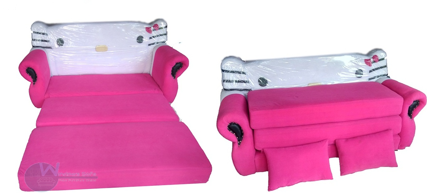 Sofa Bed Hello Kitty - Window Sofa
