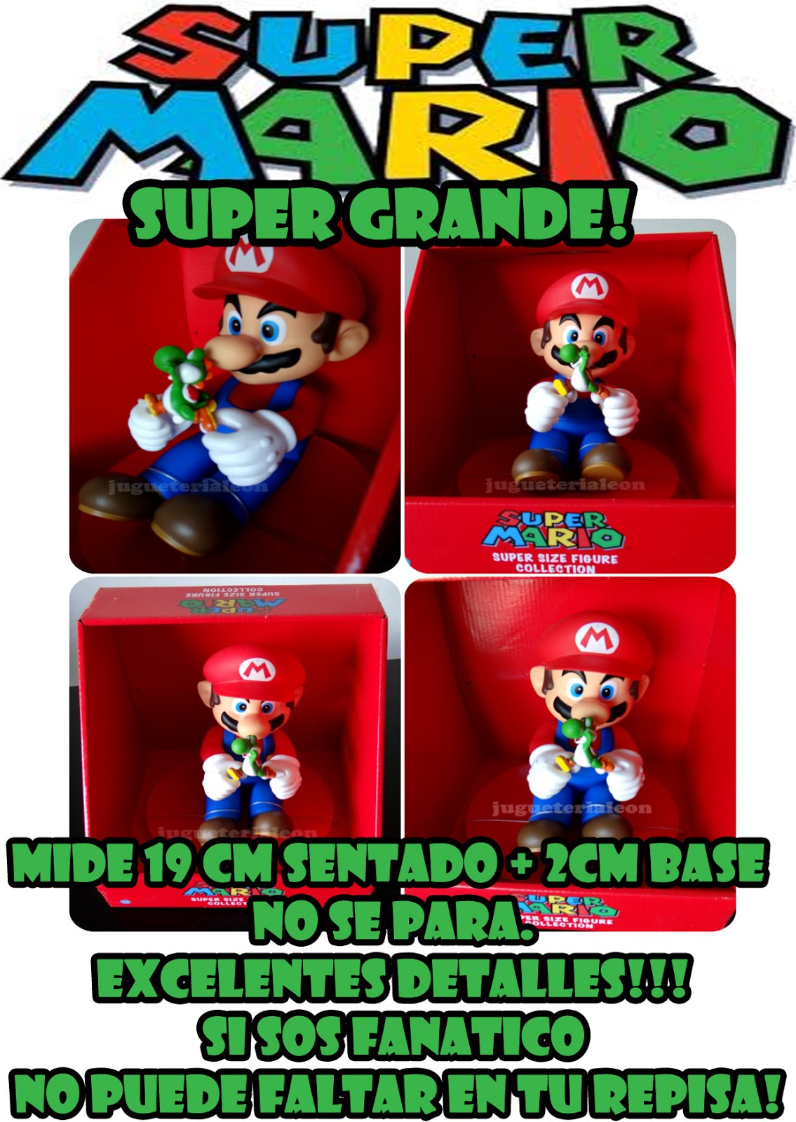 Juguetería León: Super Mario Grande
