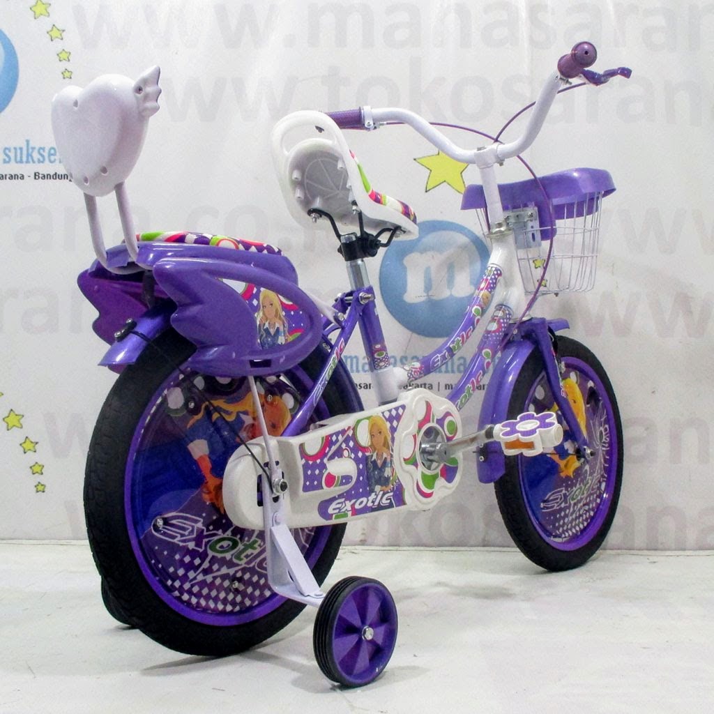 tokosarana™ | Mahasarana Sukses™: Sepeda Anak Exotic ET9808 Pretty Girl ...