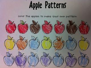The Adventures of a K/1 Teacher: Fall Fun: Apples