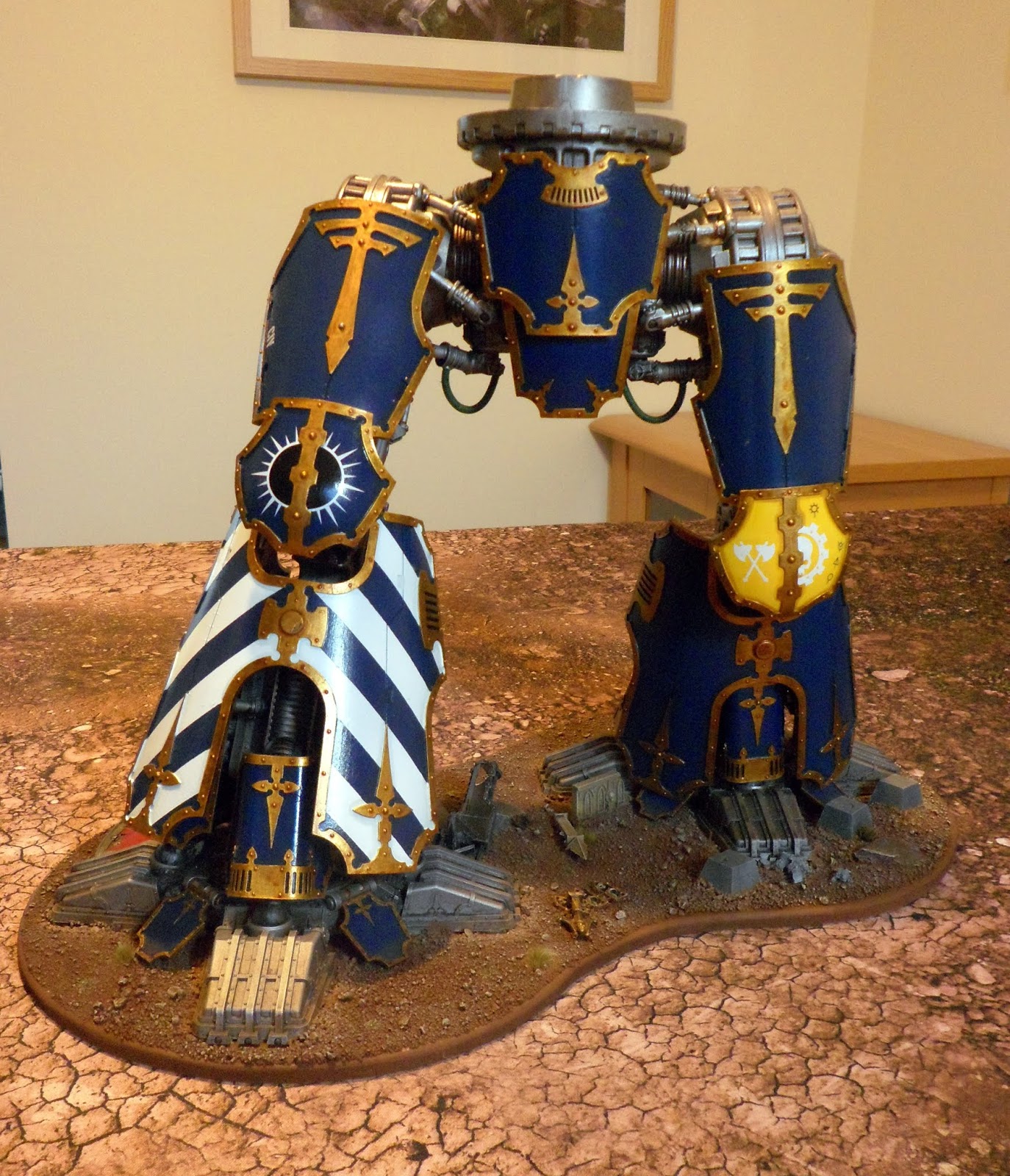 WeeMen: Legio Astorum - Warlord Titan Build - WIP #28 - Greaves and ...