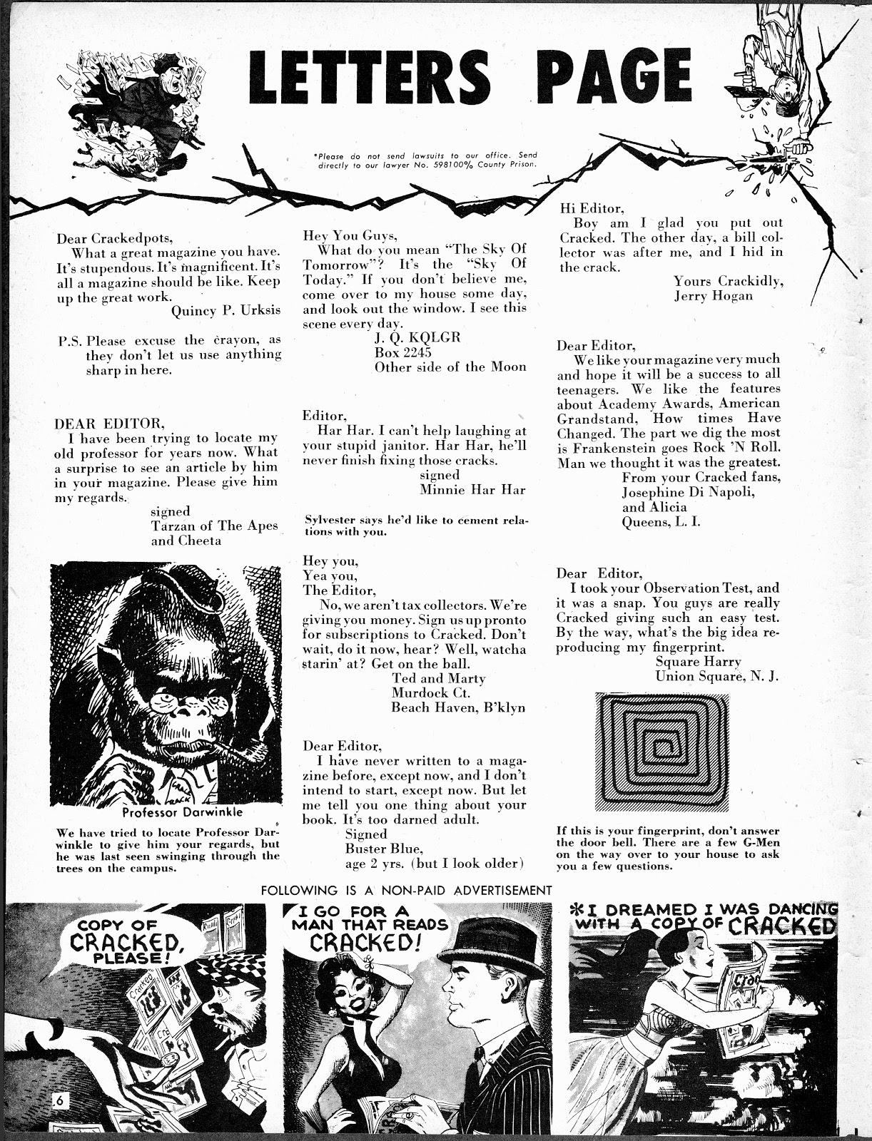 Cracked Magazine and Others: Cracked Magazine #4