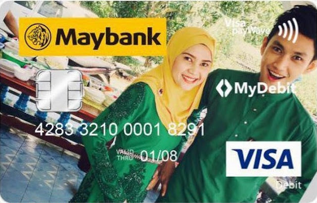 Cara Miliki Kad ATM Maybank Ada Gambar Sendiri