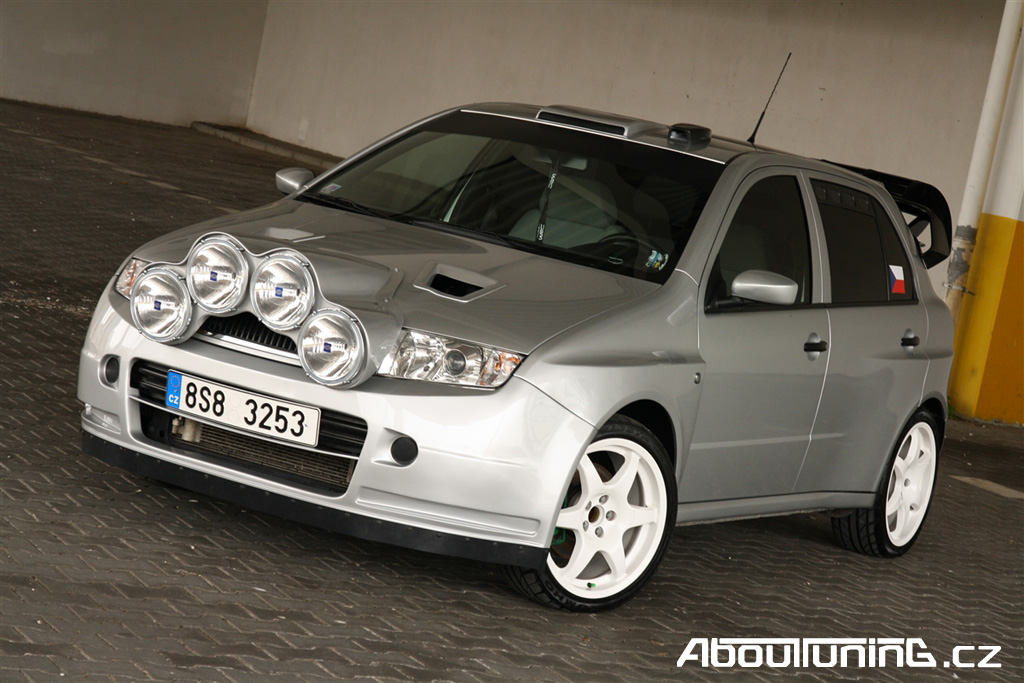 About tuning: ŠKODA FABIA WRC