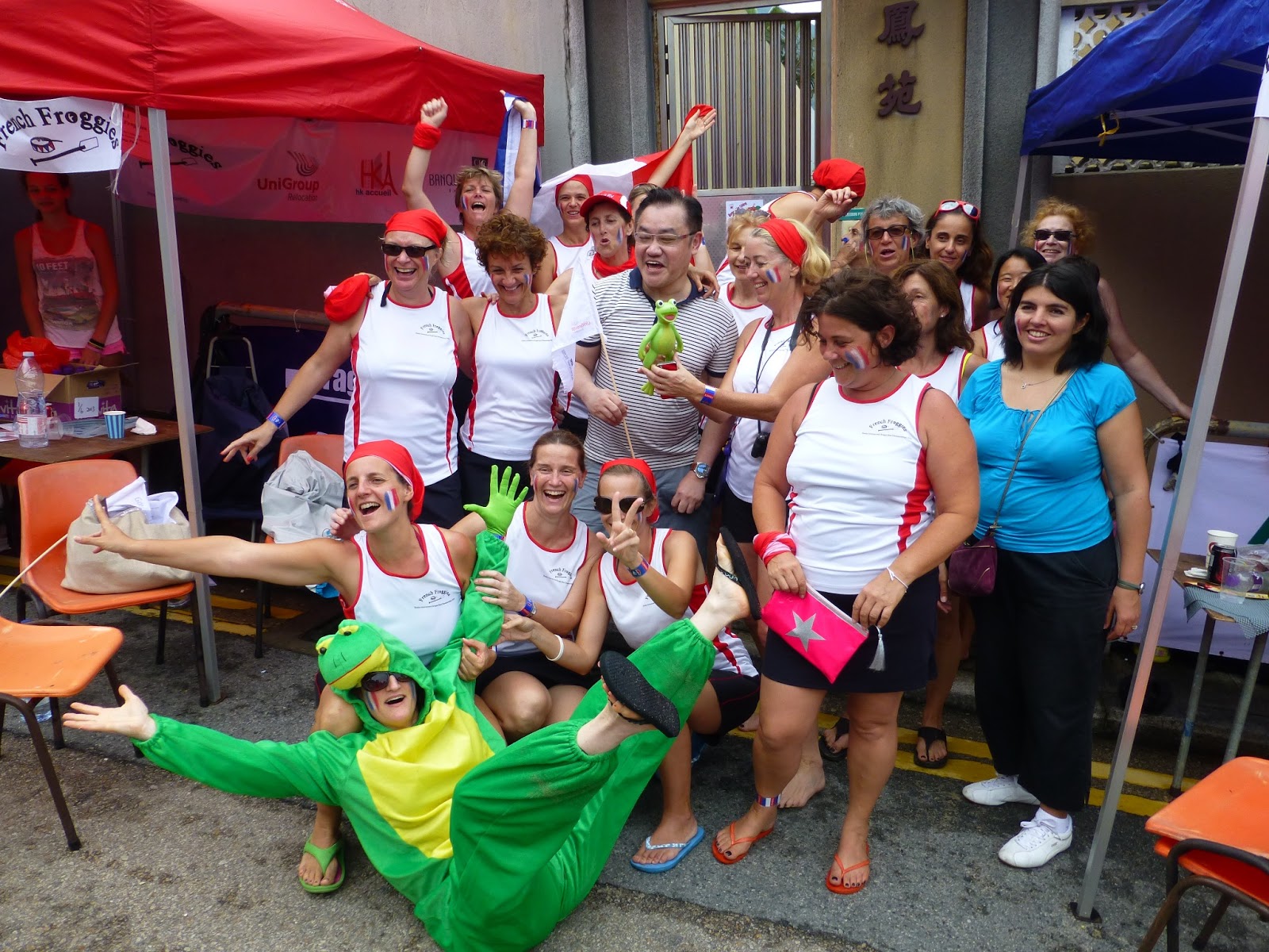 Cath à HK: French Froggies'... the results!