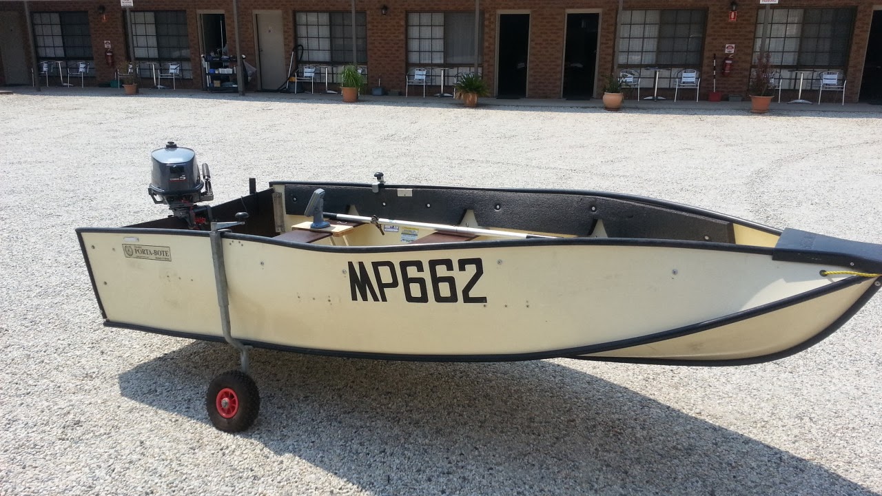 On the Road with Neil: Finally bought a Porta Bote