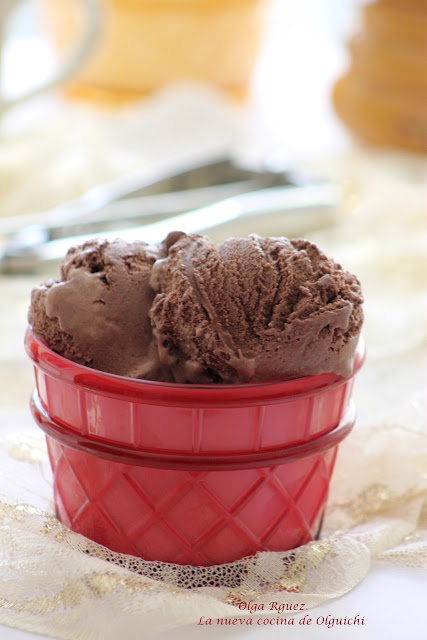 HELADO DE CHOCOLATE Y CAPUCHINO (THERMOMIX) - LA NUEVA COCINA DE OLGUICHI