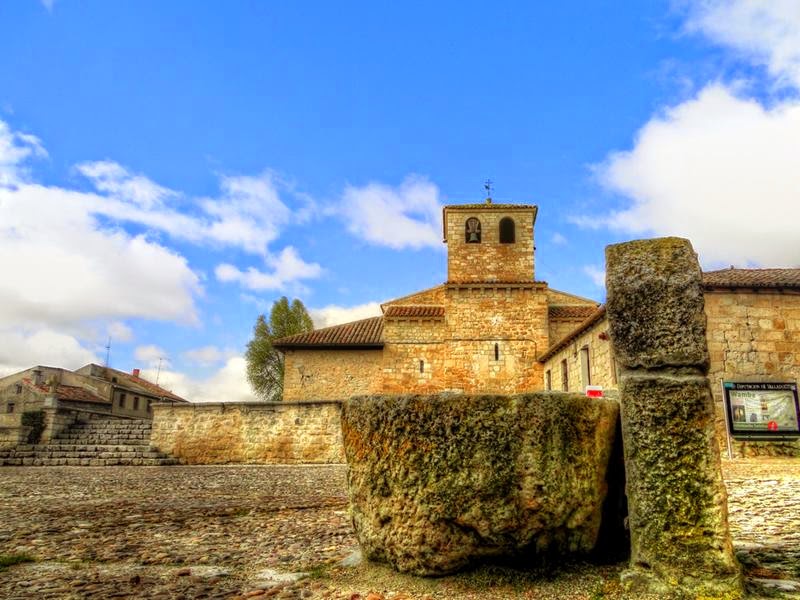 Ossuary in a Wamba, Church of Santa Maria, Spain