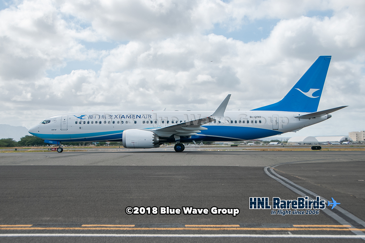 HNL RareBirds™: Xiamen Air's B-1290