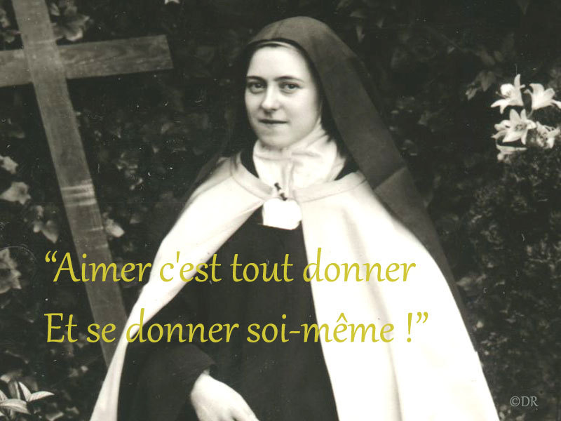 Chant : Aimer c'est tout donner selon Sainte Thérèse