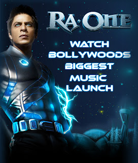 Ra.One Movie: Ra.One’s music to be launched LIVE tonight!