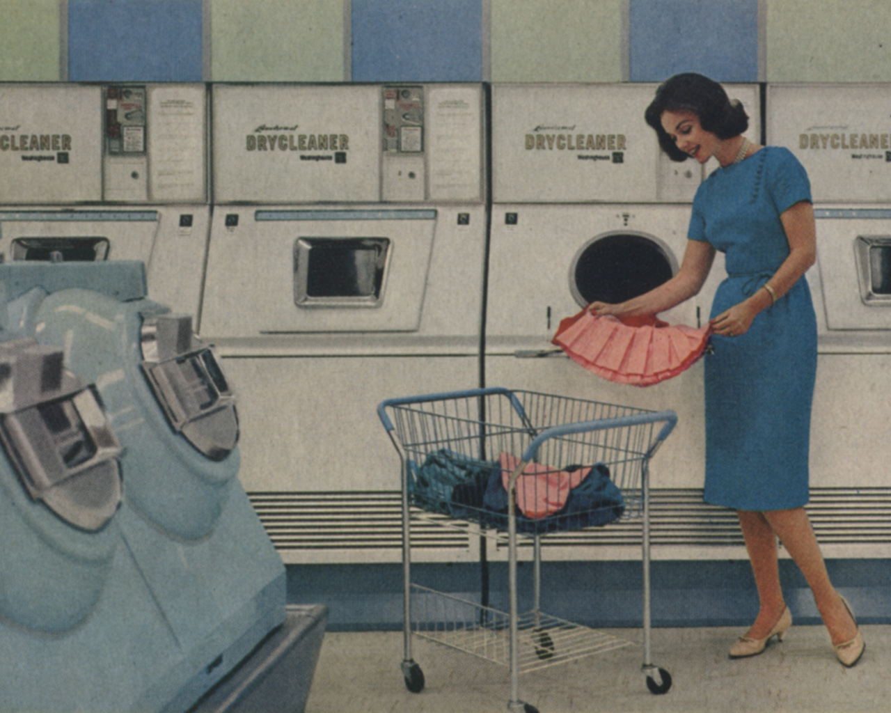 Phil Are Go!: Westinghouse Dry Cleaner - The first nice laundromat.