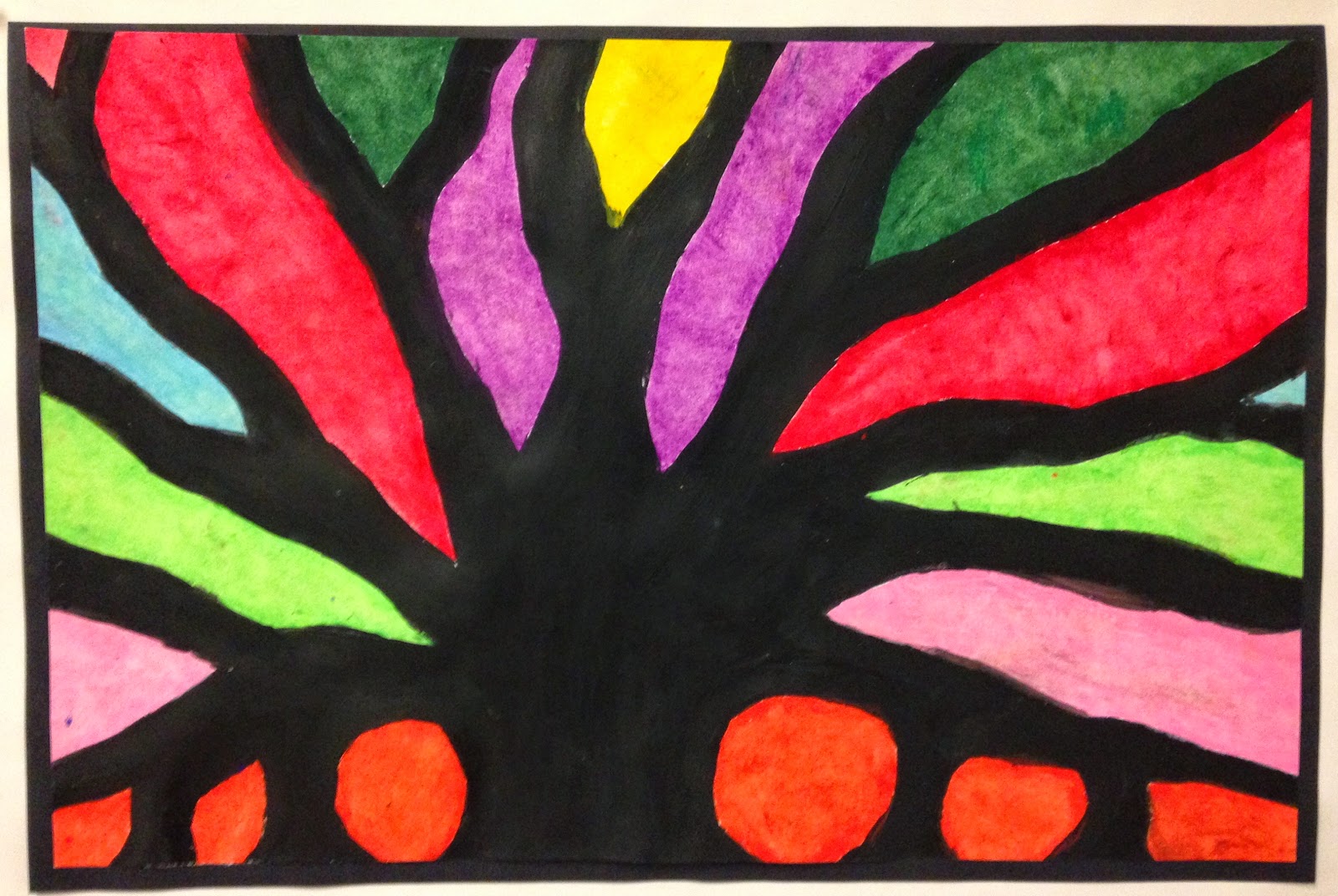 Sylvandale Middle School Art Class: Blazing Banyan Tree