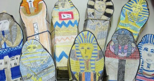 Mummy Sarcophagus School Project