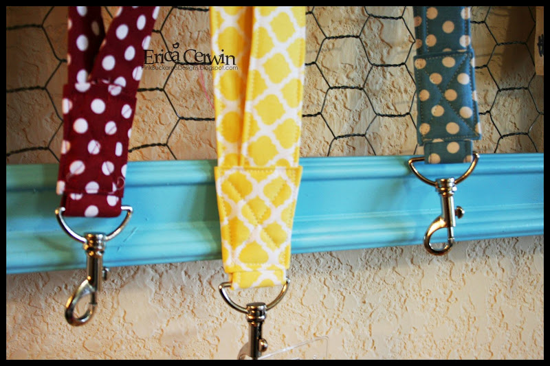 Fabric Lanyards Tutorial - Pink Buckaroo Designs
