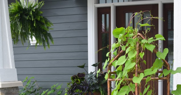 33 Shades of Green: DIY Copper Trellis Tutorial
