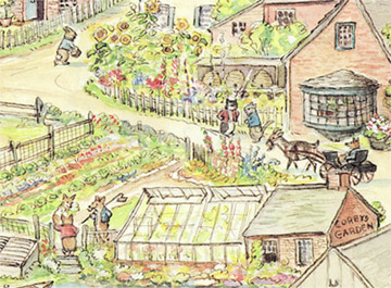 North to Hummingbird Farm: I want to be Tasha Tudor