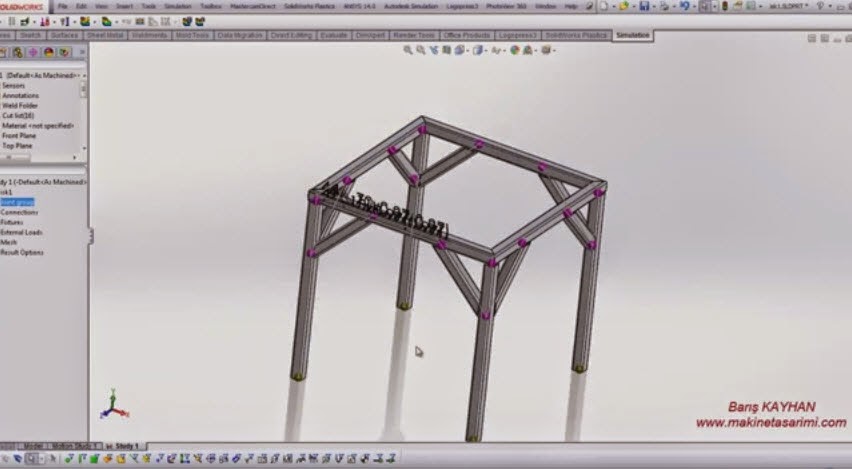 Structural Member Design and Simulation with SolidWorks - SolidWorks Share