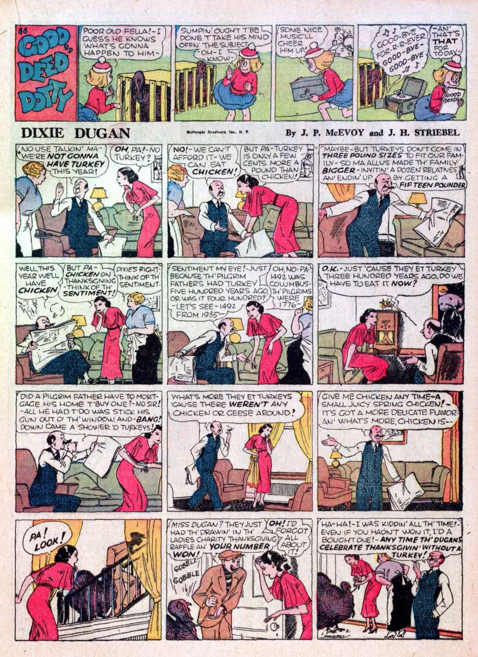 Ominous Octopus Omnibus: Some Funnies From FAMOUS FUNNIES #16