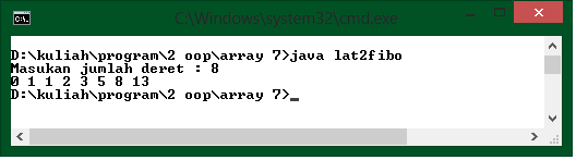 Algoritma Source Code deret Fibonacci