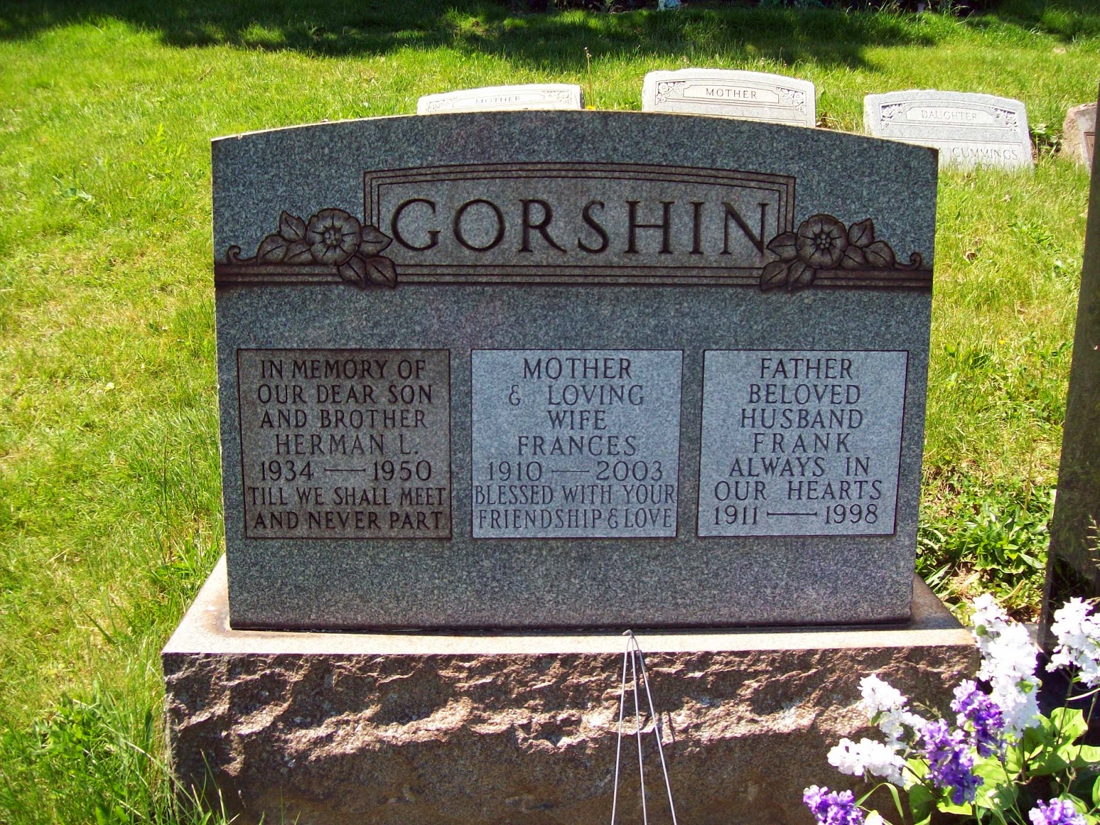 Travels of a Hobgoblin Taphophile: Frank Gorshin - Calvary Cemetery
