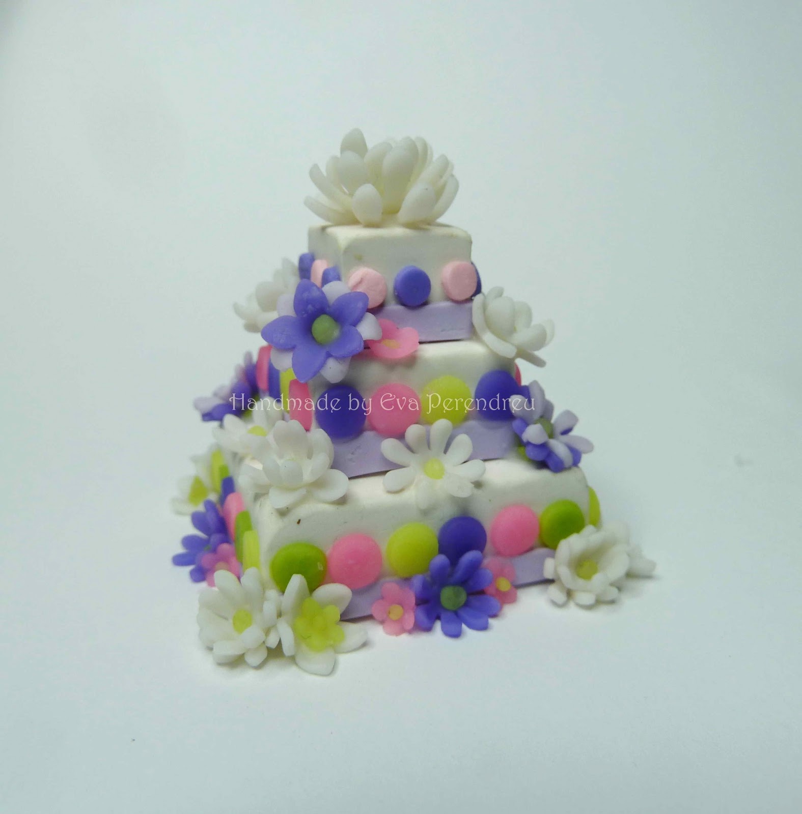 Mini Escenas, Miniaturas by Eva Perendreu: Mini Pasteles Fondant - Mini ...