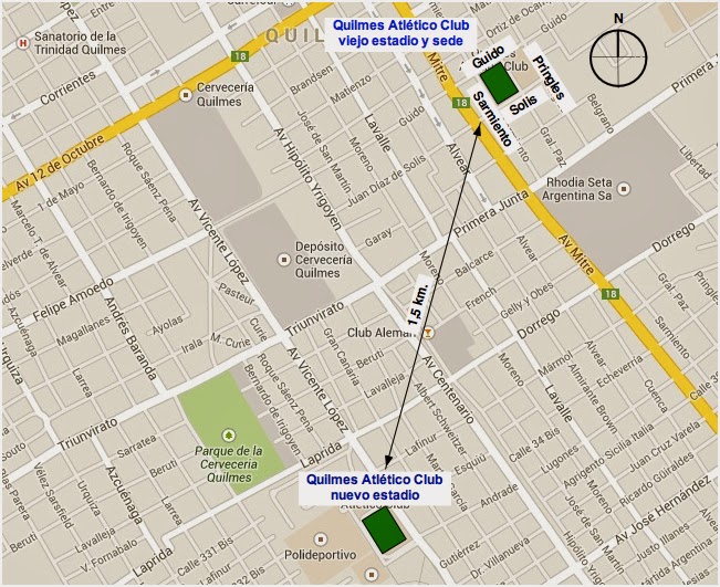 Viejos Estadios: Quilmes
