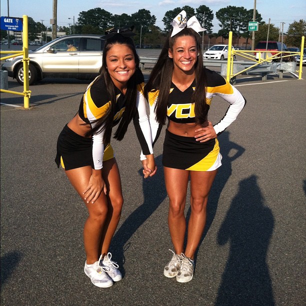 NFL and College Cheerleaders Photos: VCU Cheerleader Alana