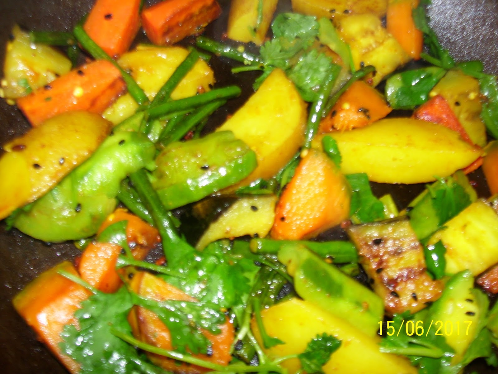 Kitchen With a Purpose: Mixed Vegetables or Panchmishali Sobji