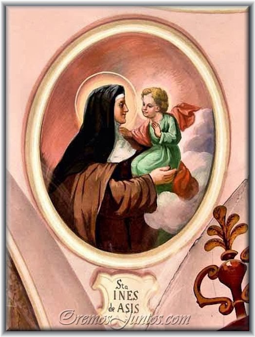 Vidas Santas: Santa Inés de Asís, Virgen