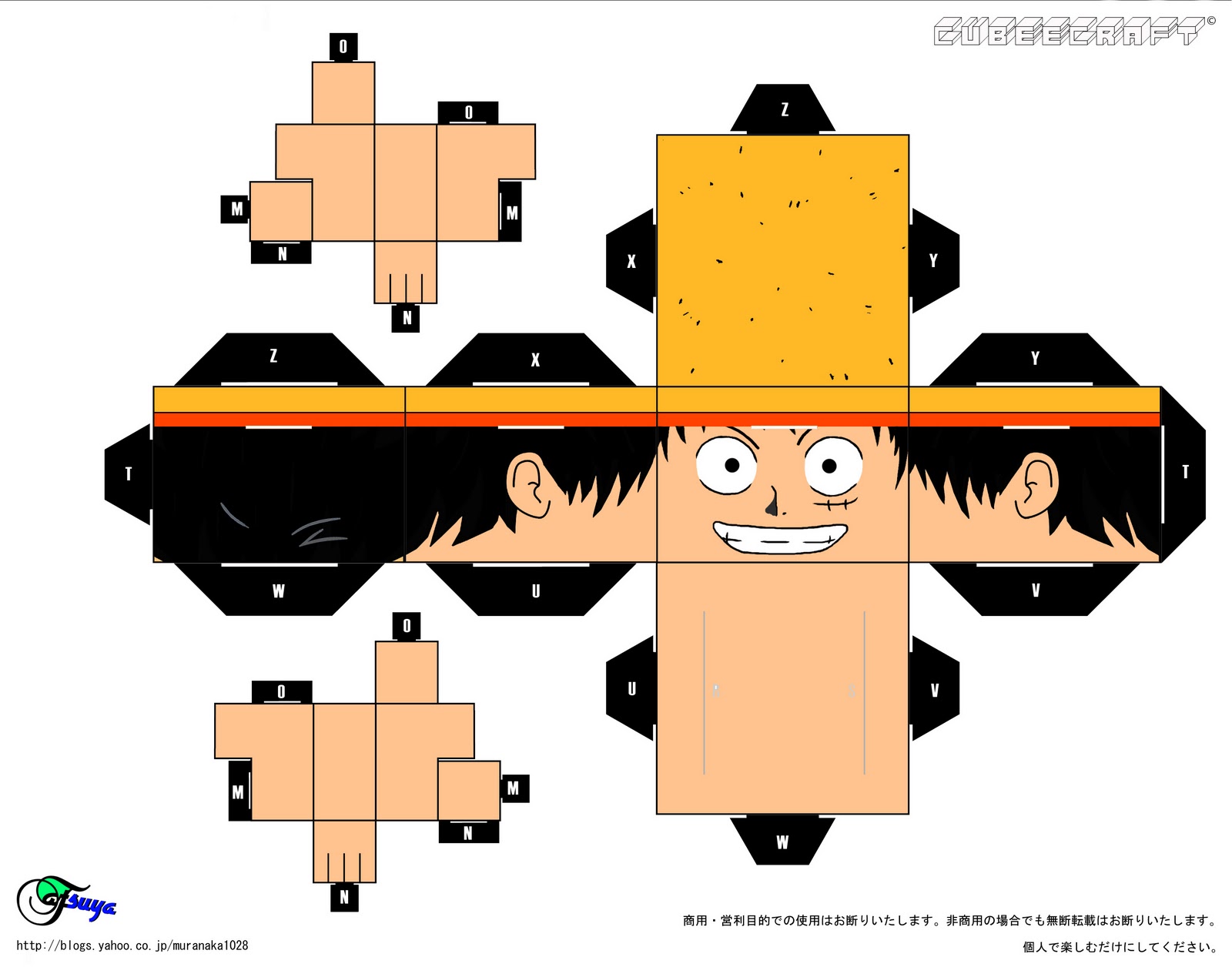 Cubeecraft °°: Cubeecraft de °° One Piece °°