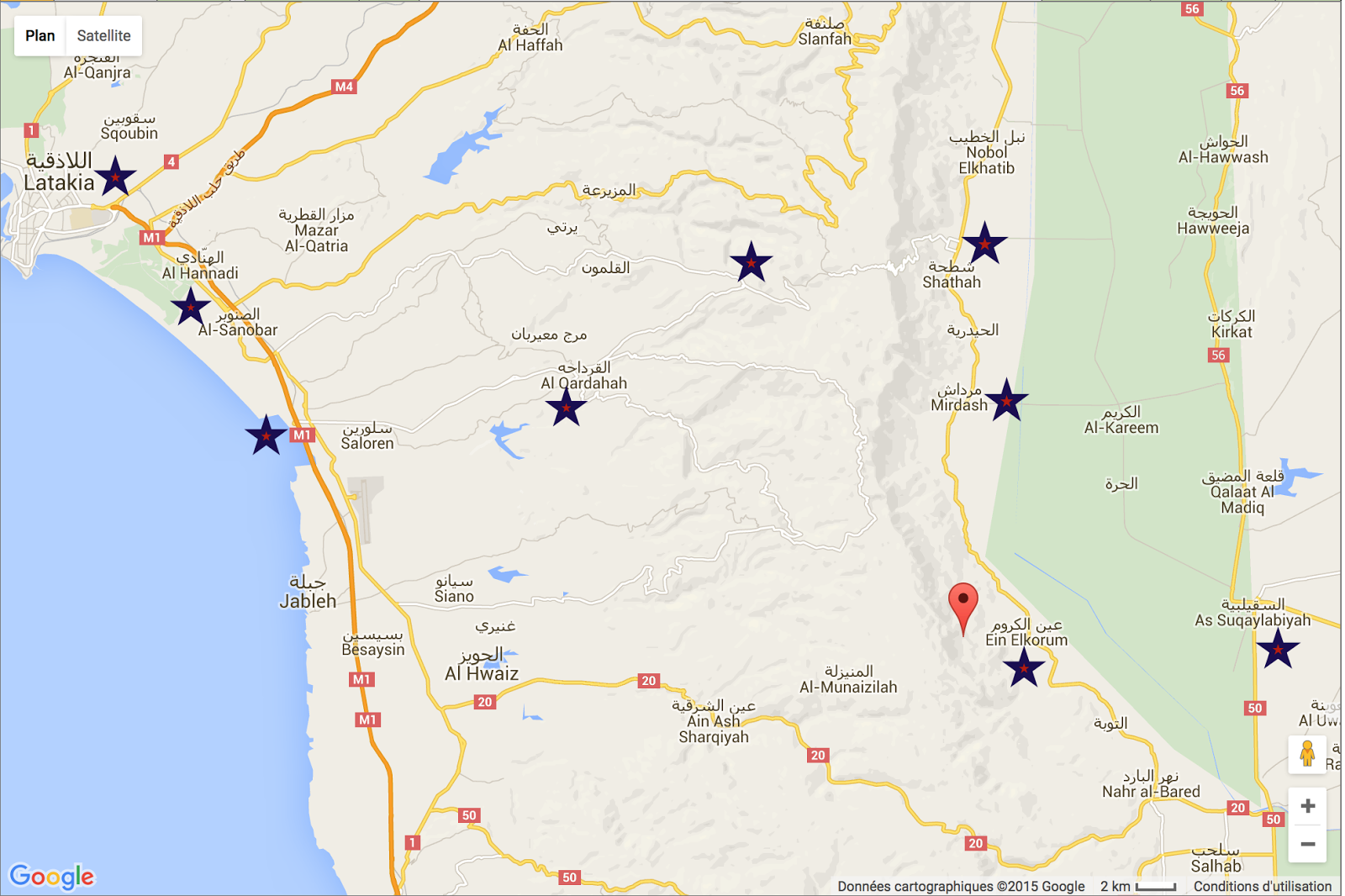 Via Recta - الشارع المستقيم: Ghab - Qardaha, de Lattaquié vers la ...