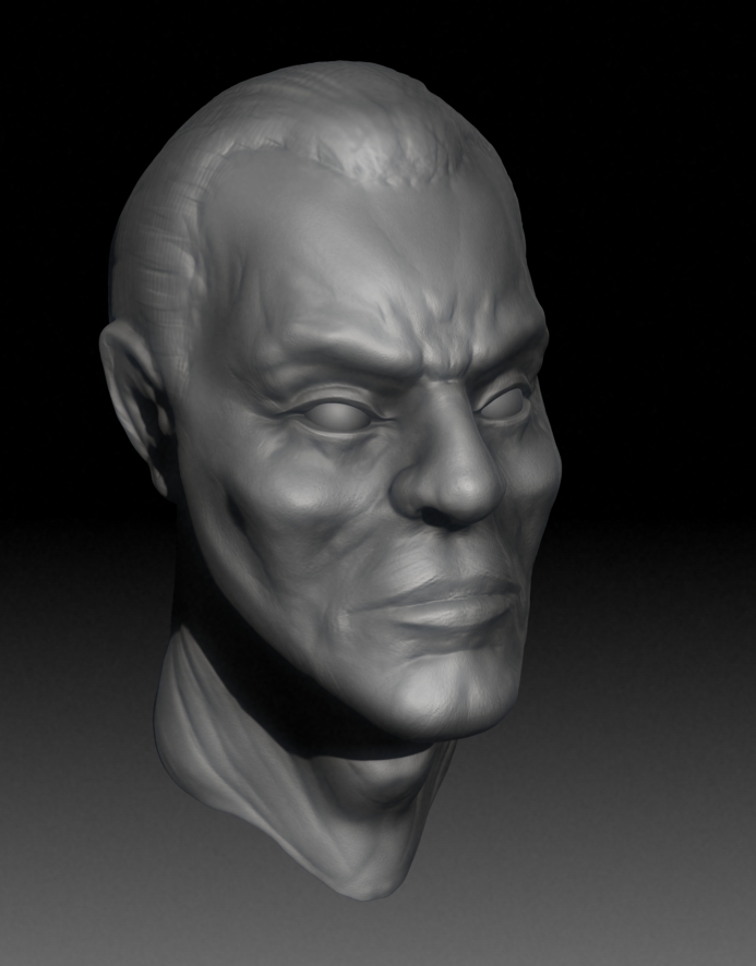 Zbrush: Head crunch and sculpting plans | Lee Greatorex Photo/3D blog