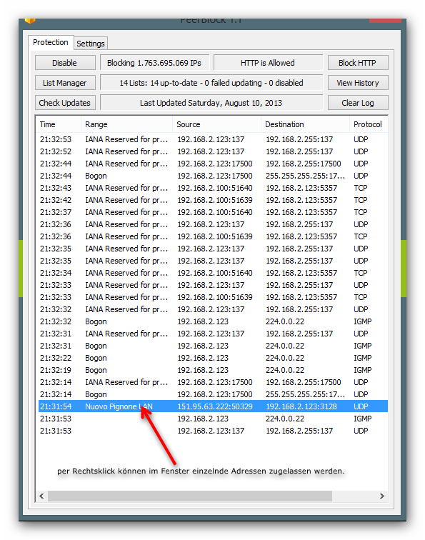 Tecs 4 U: IPfilter.dat