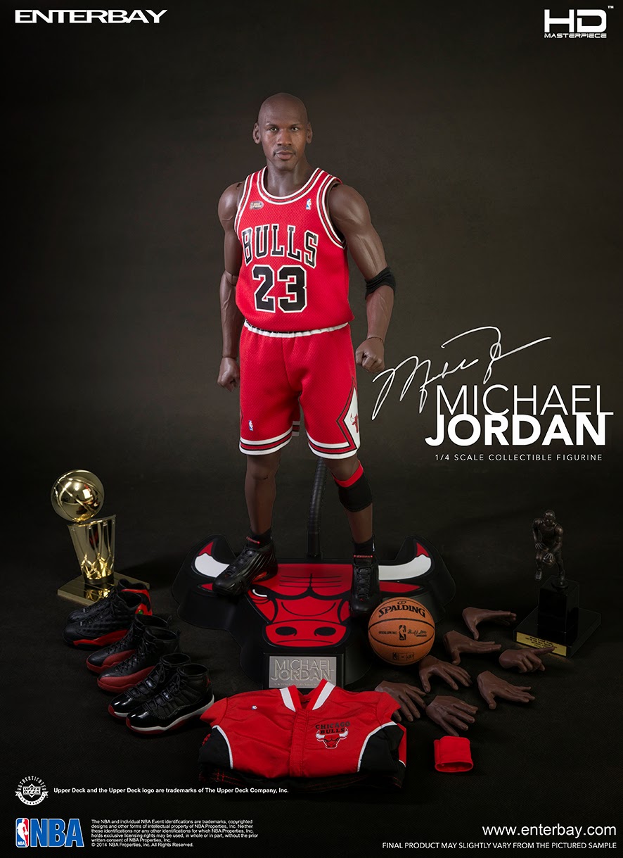 NewGen ToyZ: NBA Collection HD Masterpiece: 1/4 “Michael Jordan” Action ...